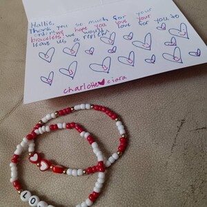 Back to School Bead Bracelet Kindergarten Bracelet Set - Etsy