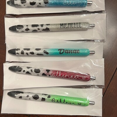 Nurse Syringe Pen Nurse Life Personalized Epoxy Glitter Black - Etsy