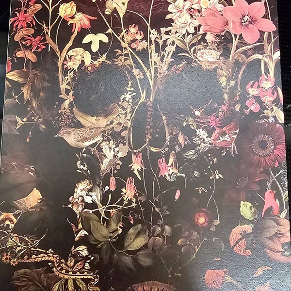 Sugar Skull Poster, Skull Art Print Gift, Colorful Wall Art, Gothic ...