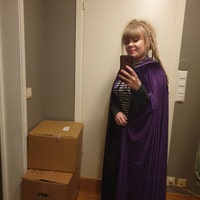Purple velvet stretch Cloak Velvet Cape Costume Cape Fairytale Fantasy ...