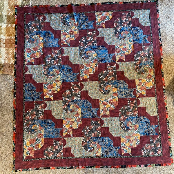 Digital Pdf|cats Quilt Pattern|cats Quilt Block Pattern|snail's Trail ...