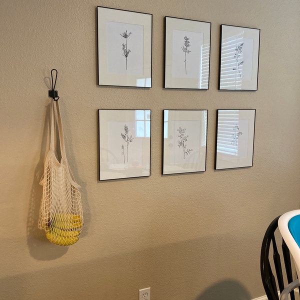 Printable Living Room Wall Decor, Gallery Wall Set of 6 Prints ...