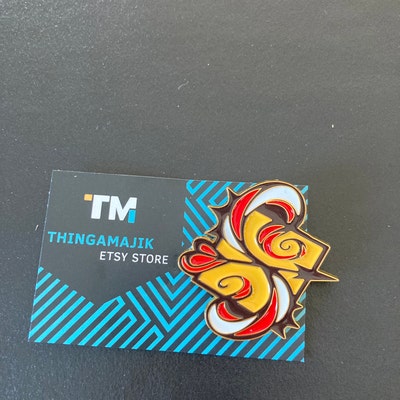 S SK8 Inspired Pin - Etsy