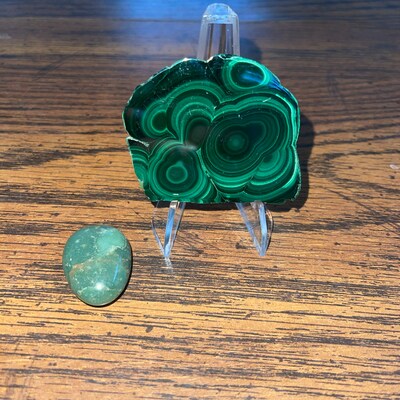 Biotite, Black Mica Moon With Custom Gold Stand, Crystal Moon Carvings ...