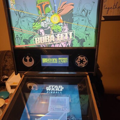 Arcade1up Arcade 1up Pinball Apron and Backglass Artwork Archer Boba ...