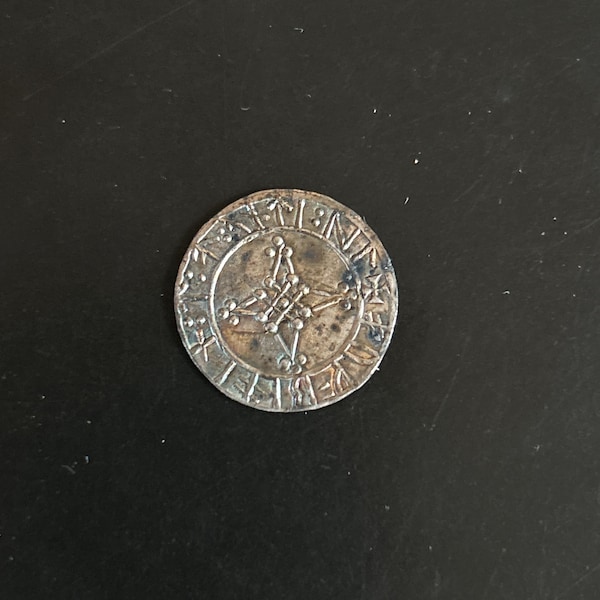 Silver Viking Danish Haithabu Hedeby Penny Ship & Rooster Type Circa 9 ...