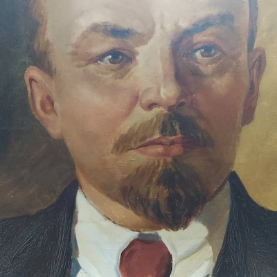 Soviet Scientists Science Antique Oil Painting Original - Etsy