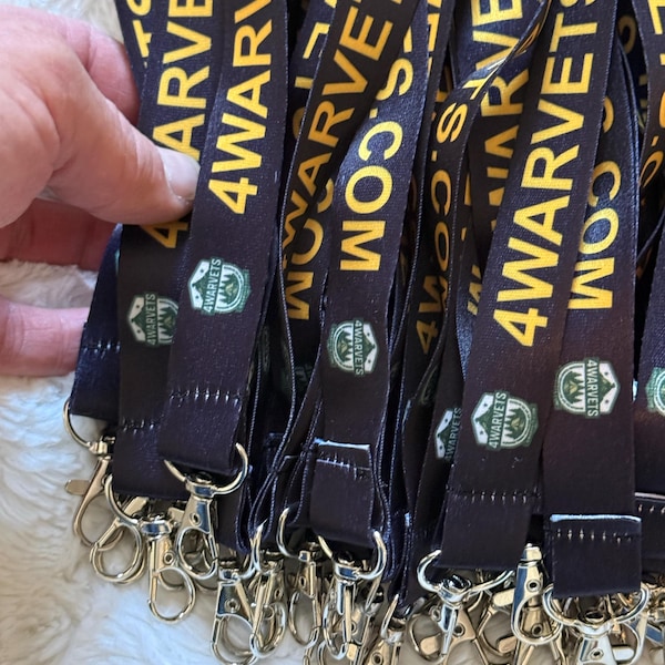 Custom Lanyard With Any Text and Logo Printed, Custom Lanyards Design ...