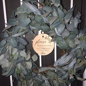 Baby Sleeping Sign Nursery Knock Softly Sign Child's | Etsy