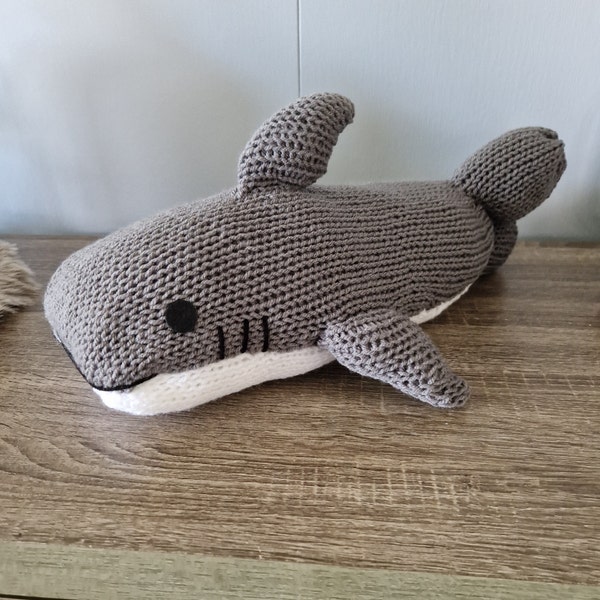 Giant & Baby Shark Knitting Machine Pattern PDF Only Addi Sentro - Etsy
