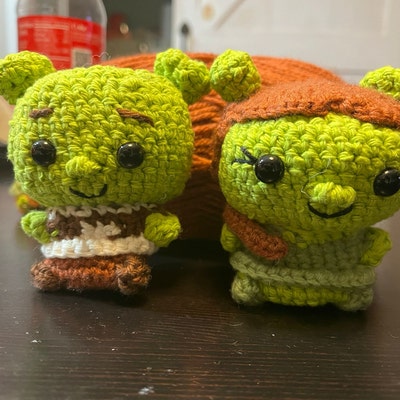 Crochet Pattern for Shrek PDF english - Etsy