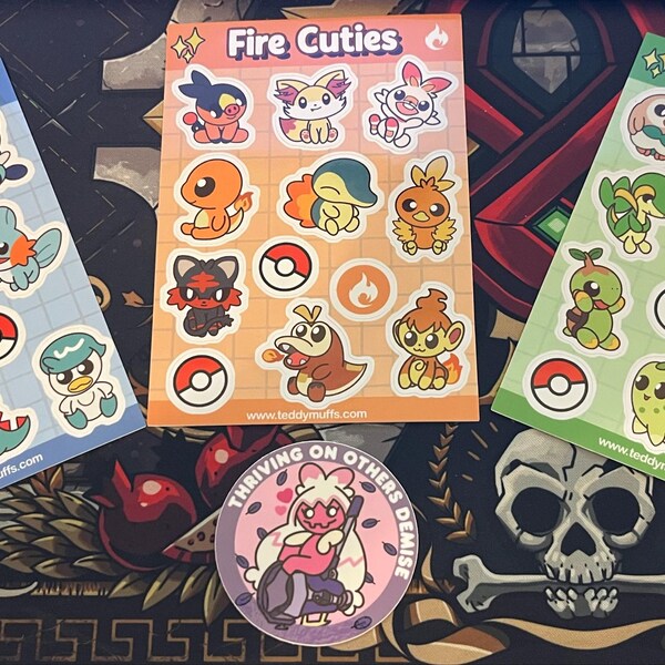 Geng X Clef Sticker | Vinyl Sticker | Video Game | Valentines | Love ...