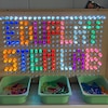 Sensory Sequin Board Small Green/gold Reversible Sequins Flip Sequin ...