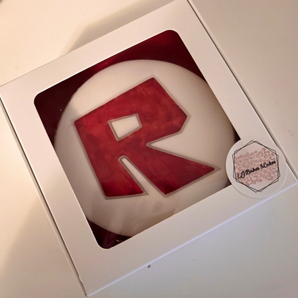 Roblox Robux Inspired Gold Cookie Cutter | Gaming Baking Cake Embosser ...