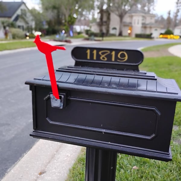 Cardinal Mailbox Flag - Etsy