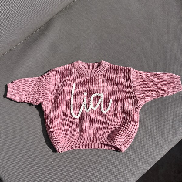 Personalized Kids Jumper, Kids Sweater, Kids Sweatshirt, Baby Jumper ...