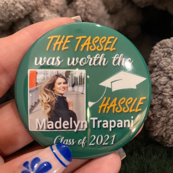 20 Class of 2024 Graduation 2 Inch Pin Back Buttons - Etsy
