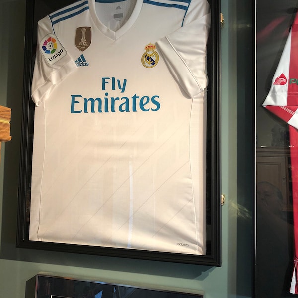 Large Jersey or Uniform Display Case Cabinet Shadowbox - 98% UV ...