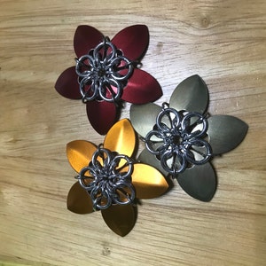 Tutorial: Helix Earrings beginner Chainmaille Project PDF - Etsy