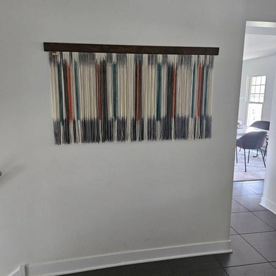 Rope Art Modern Boho Wall Rope Home Decoration Rope Fringles Minimalist ...