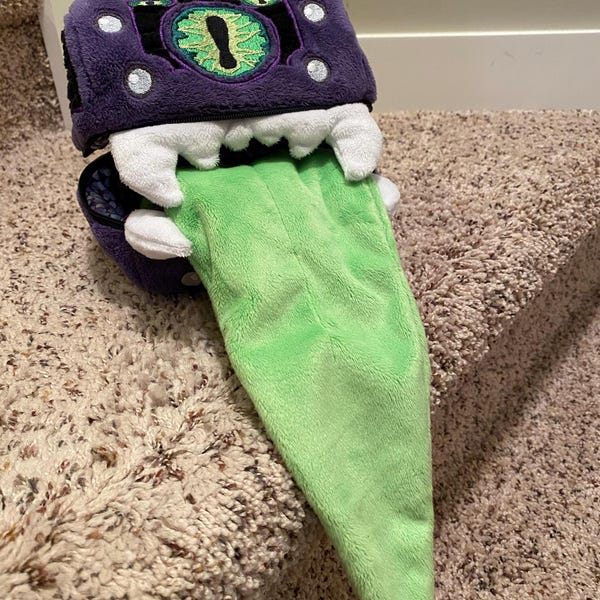 Mimic Plush and Pouch Sewing Pattern .pdf Tutorial Monster Chest ...