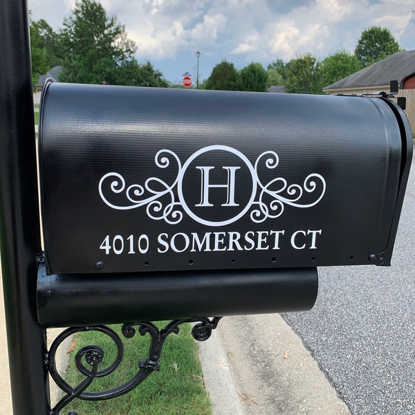 Vinyl Mailbox Lettering Decoration Decal Sticker D22 - Etsy