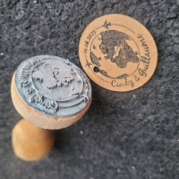 Handmade by Stamp, Crafter Made by Stamp, Personalized Stamp Gift, Made ...