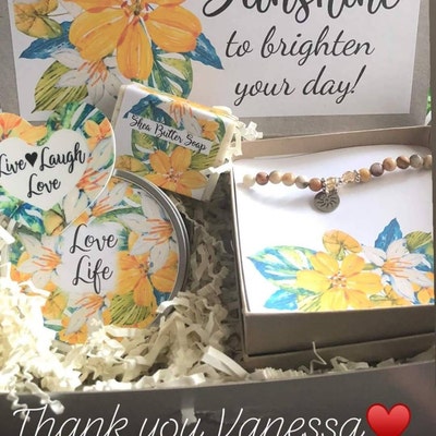 Sunshine Gift Box Sunshine Care Package Sending Sunshine - Etsy