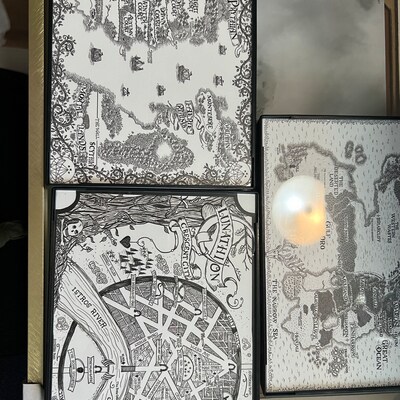 The Cruel Prince Map Print Hand Drawn Art Print - Etsy