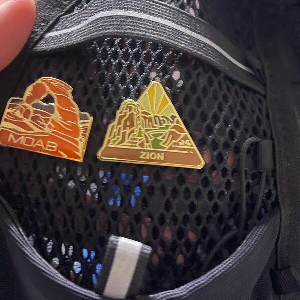 National Park Enamel Pin Sets National Park Lapel Pin Collection ...