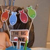 Fishing Cake Toppers, Printable Cake Toppers, the Big One Cake Topper ...