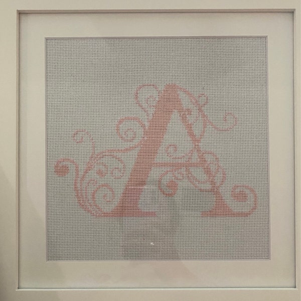 Alphabet - Cross Stitch Monogram - Cross Stitch Pattern - Cross Stitch ...