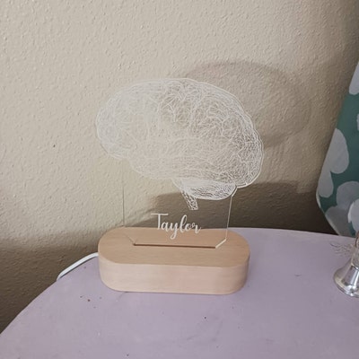 Personalized Lamp for Psychologist. Psychology Student Graduation Gift ...