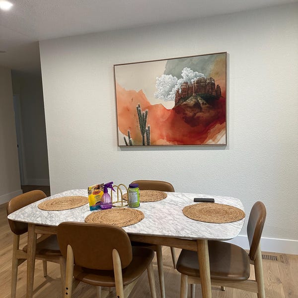 24x36 Frame 24 X 36 Regular Floating Frame for 1.5 Canvas Wooden Frame ...