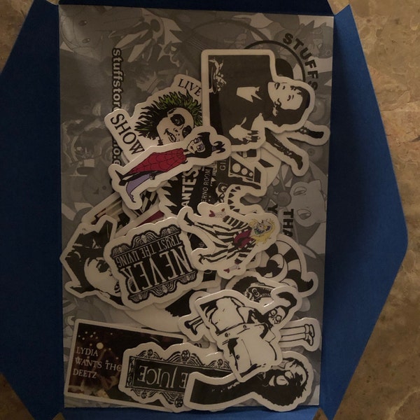 Beetlejuice Stickers - Etsy