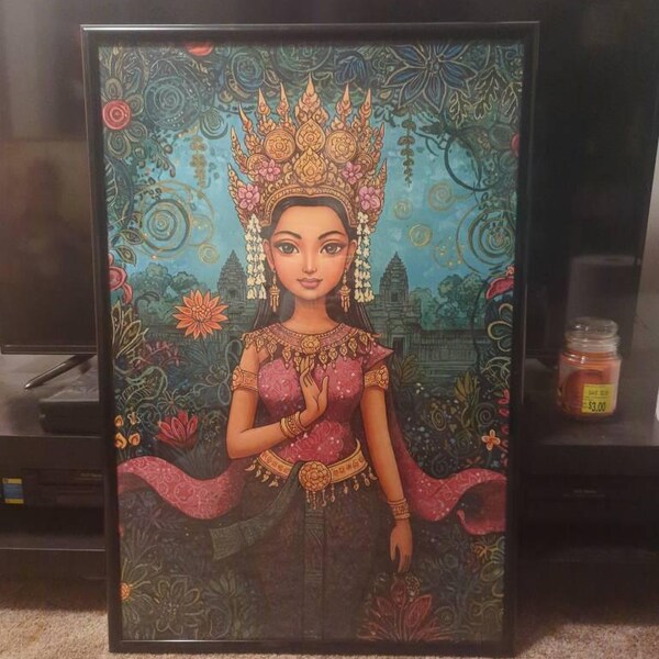 Cambodian Yeak Demon iPhone Wallpaper | Khmer Guardian Phone Background ...