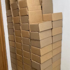 9x7-1/2x3 Kraft Mailer Plain Kraft Cardboard Shipping Boxes Cartons ...
