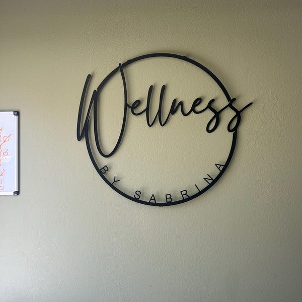 Custom Metal Logo Sign, Metal Wall Art, Home Decor, New Business Gift ...