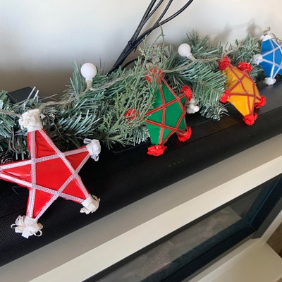 Christmas Parol DIY Kit / Philippines Tradition / White and Gold Trim ...