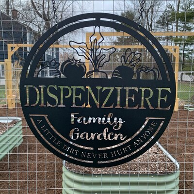 Custom Vegetable Garden Sign Metal Vegetable Stand Signs - Etsy