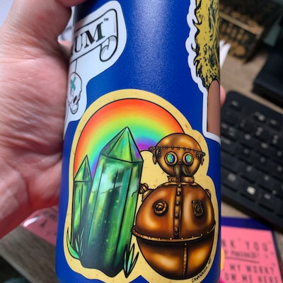 Lil Peep Cat Sticker, Pink Cat Sticker, Lil Peep Inspired Sticker ...