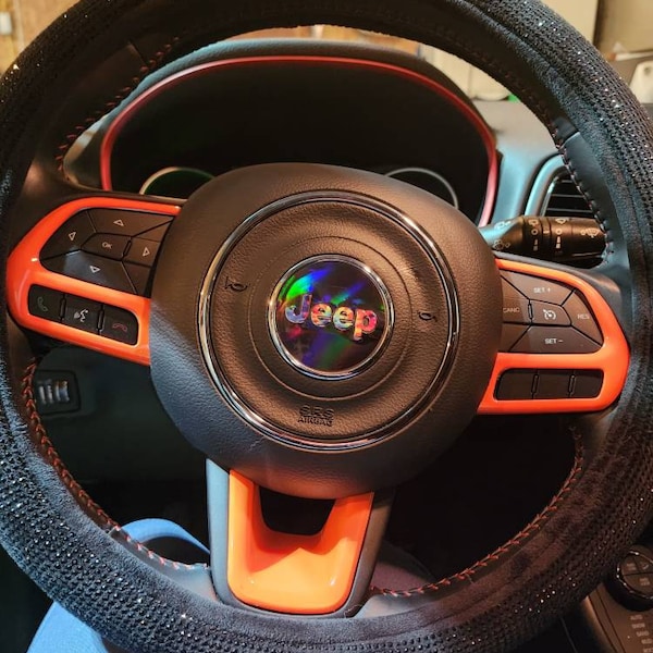 Opal Jeep Steering Wheel Circle Sticker Decal, Wrangler JK, JL ...