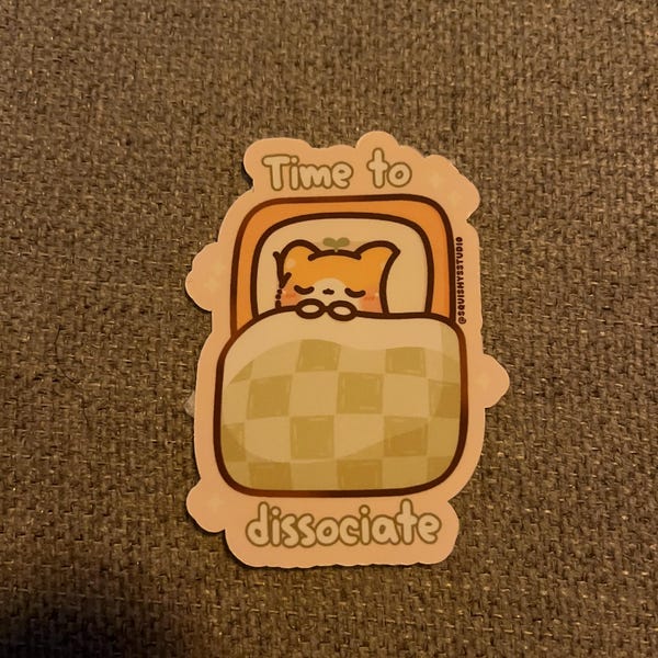 Please Handle With Love FRAGILE Sticker | Cat Meme Stickers | Kawaii ...