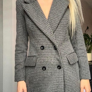 Villanelle Quilted Coat Sewing Pattern With Tutorial Size US - Etsy