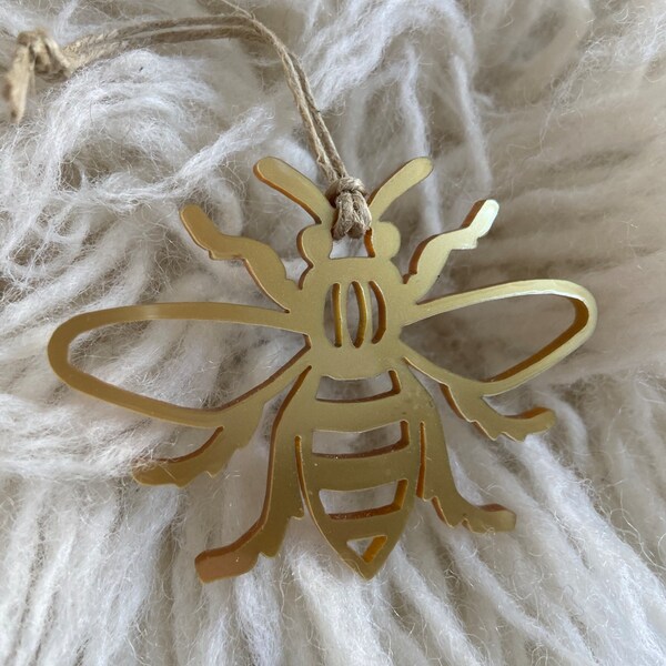 Manchester Worker Bee Sticker - Vinyl Sticker Mancunian Gift Car ...