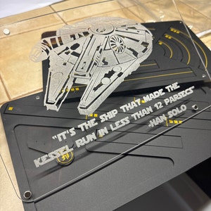 Full Set of Acrylic 2.0 Templates and Range Rulers for Use With X-wing ...
