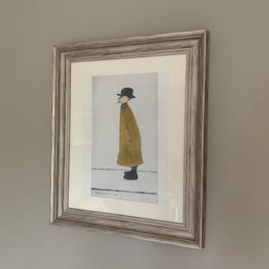 L S Lowry AUTHENTIC Art Print - Mother and Child - Textured Image Plus ...