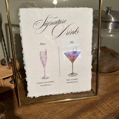 Handmade Paper Menus With Names, Wedding Menu With Placecards, White ...