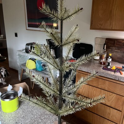 Mini German Goose Feather Christmas Tree - Etsy