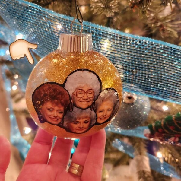 Wizard of Oz Inspired Ornaments Set of 4 Ruby Red Glitter - Etsy